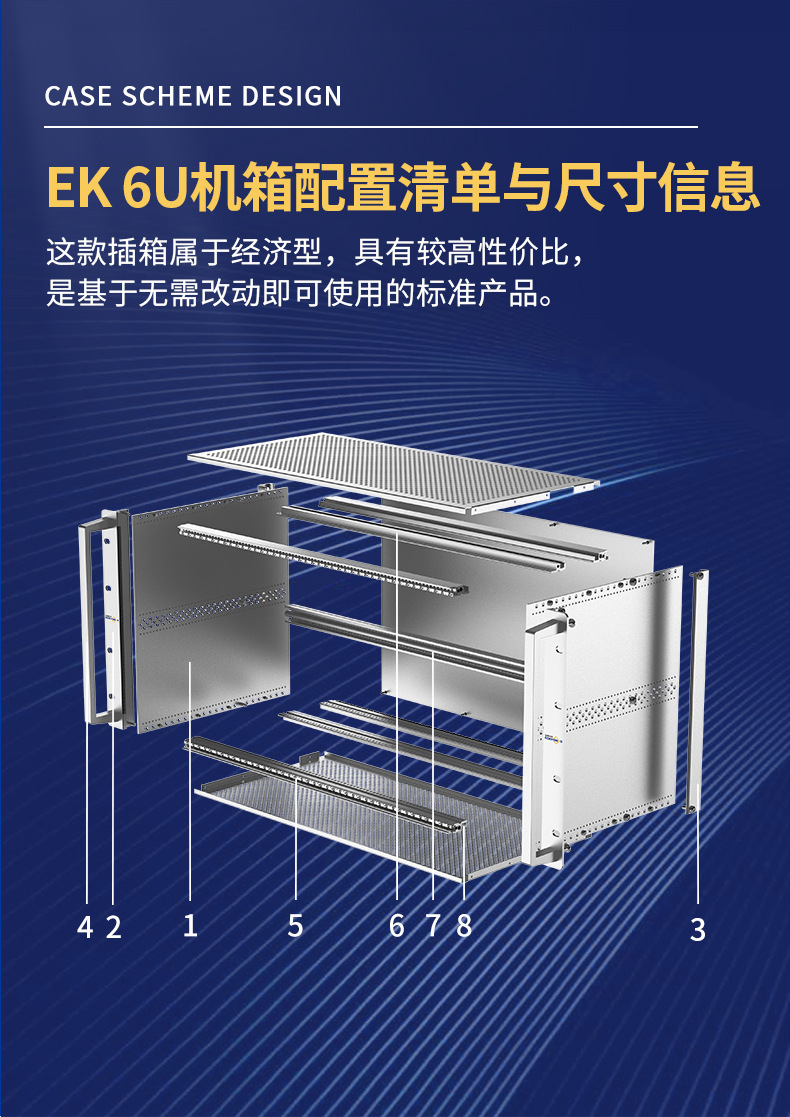 厂家直销标准EK 3U 4U 6U 工控机箱工业灰电脑机箱多规格服务器机-阿里巴巴
