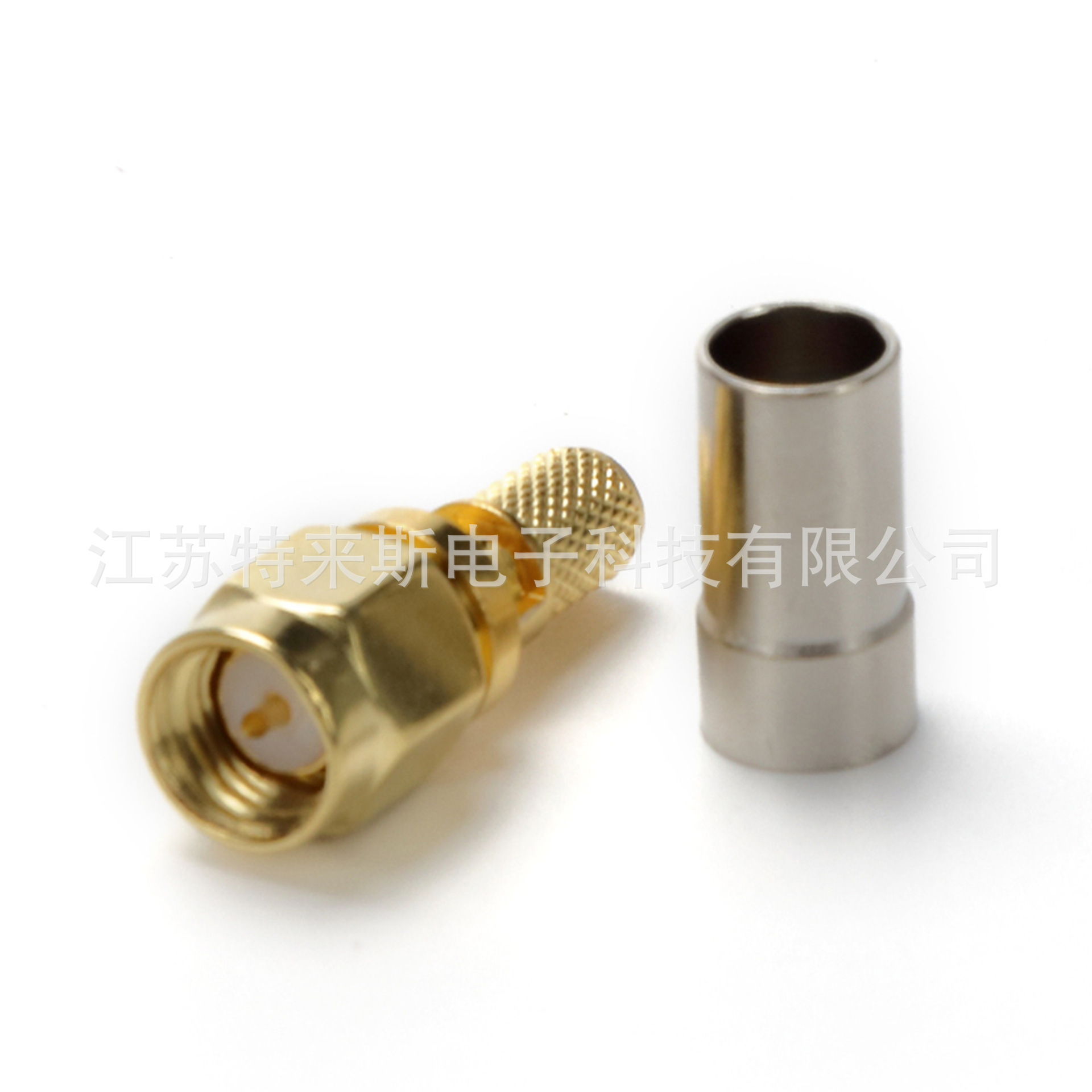 射频连接器 SMA-C-J3 开天窗焊接 适用于R58/RG316线缆-阿里巴巴