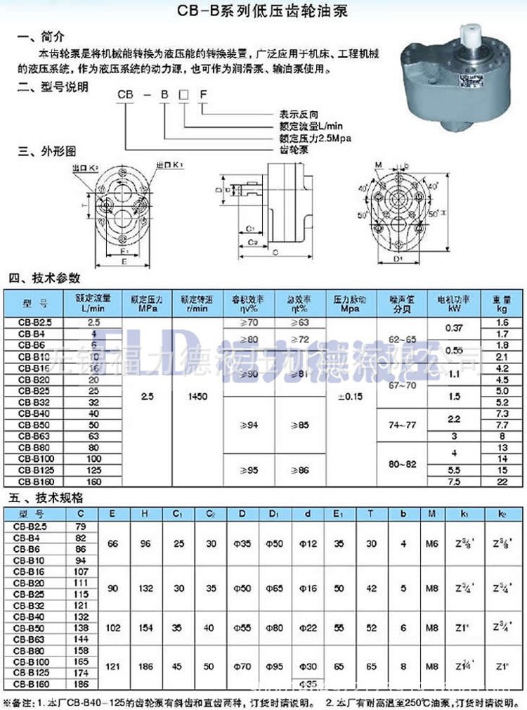 厂家直供CB-B400,CB-B250无锡齿轮油泵-阿里巴巴