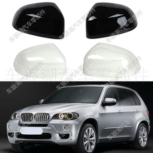 适用宝马X5 E70 2006-2013 51167180725/6 免喷白/底漆黑倒车镜壳-阿里巴巴