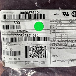 现货供应 MOLEX 50579404 5057-9404 50-57-9404-阿里巴巴