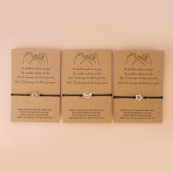 Factory Direct Sales Card Bracelet Cross-Border Hot Selling Sun and ...