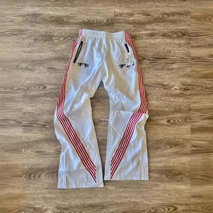 y2k美式复古CLUBLLF潮牌休闲裤街头嘻哈条纹设计感阔腿裤宽松长裤-阿里巴巴