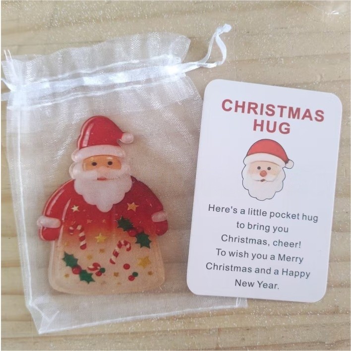 亚马逊热销Little Pocket ChristmasHug圣诞挂饰圣诞老人口袋礼物-阿里巴巴
