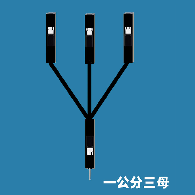 DuPont terminal line 1P one in three DuPont one revolution three female ...