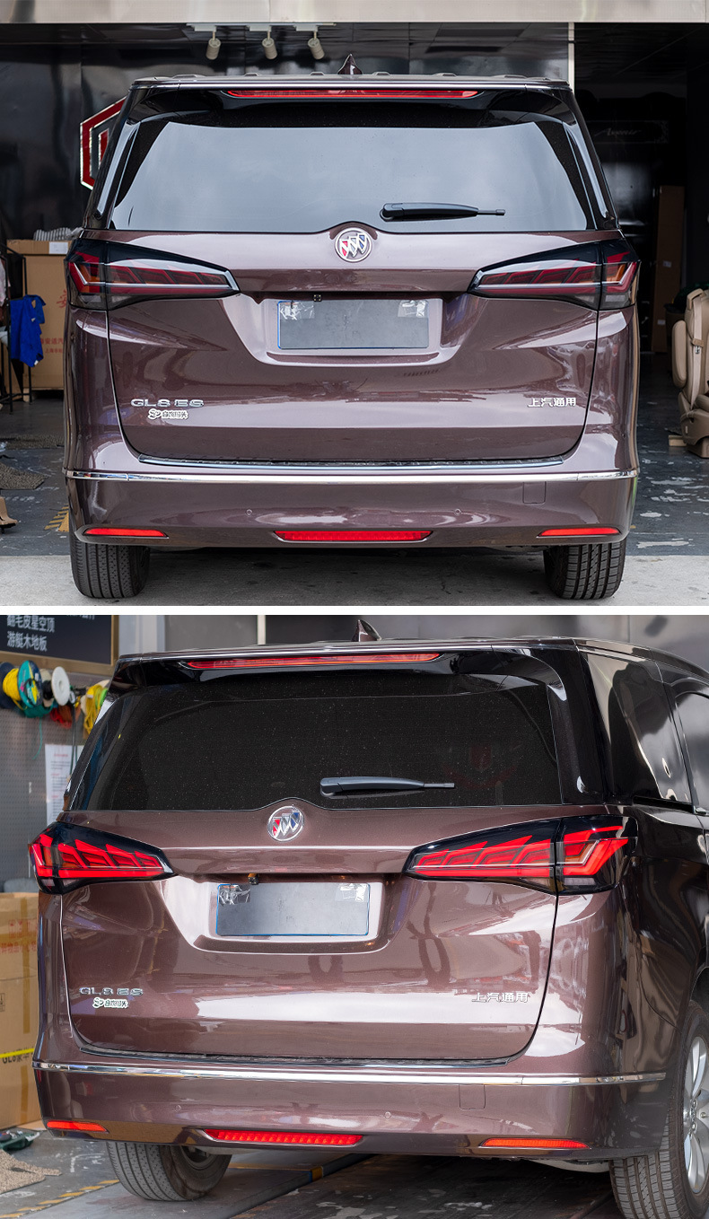 适用于17-19别克GL8尾灯改装led流光尾灯总成GL8ES流光转向刹车灯-阿里巴巴