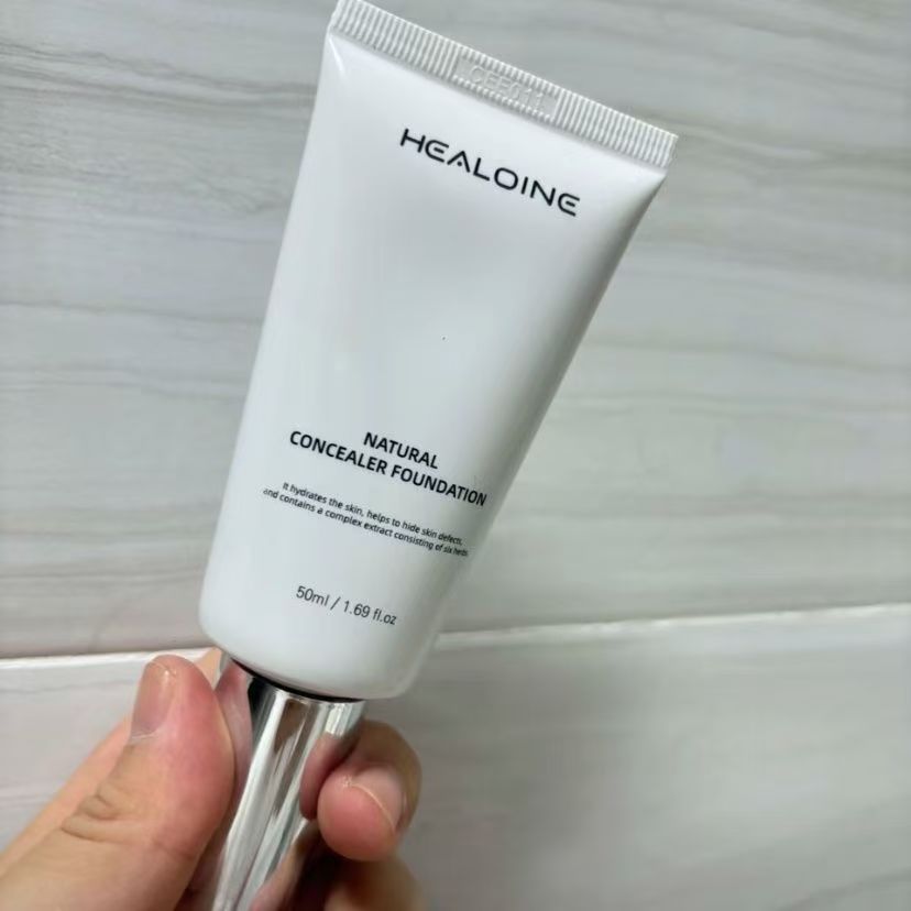 HEALOINE稀洛因水光粉底液遮瑕修饰清爽控油养肤打造韩女水光肌不-阿里巴巴