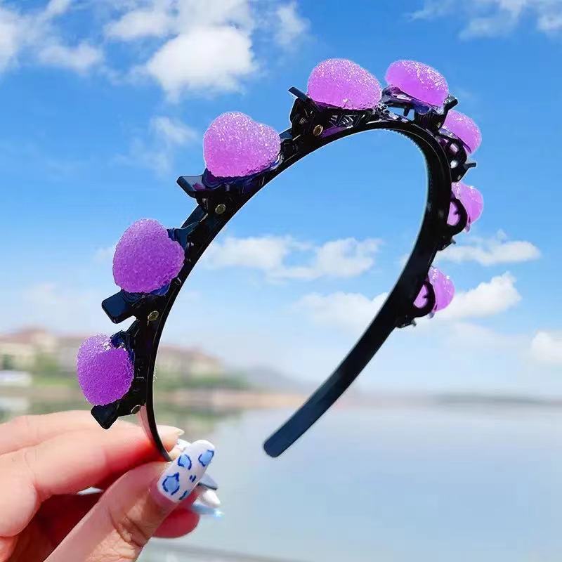 Children and distribute artifact hair hoop girl clip hair princess baby ...