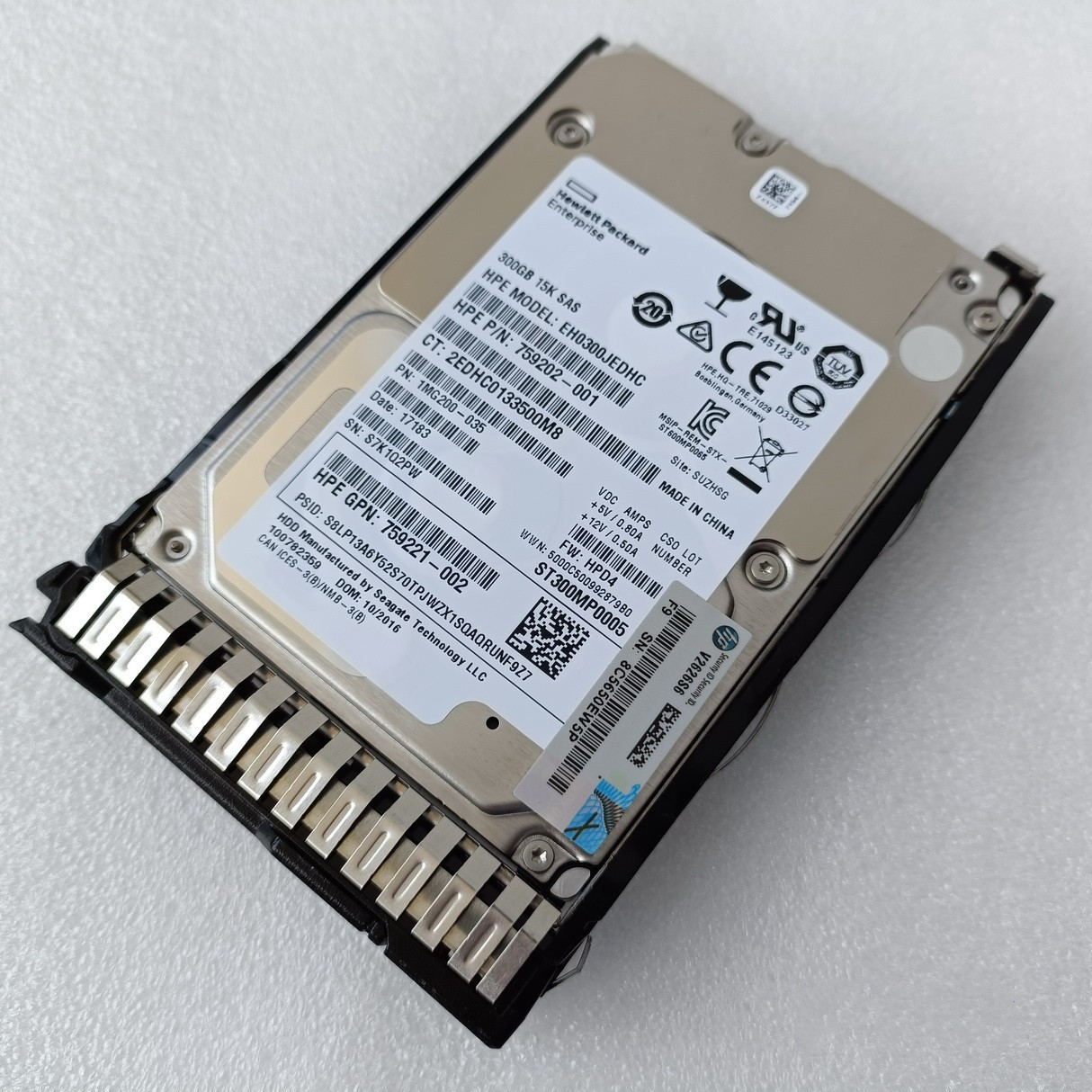 HP 759546-001 EH0300JEDHC 15K 300G G8 G9 2.5寸适用SAS硬盘-阿里巴巴