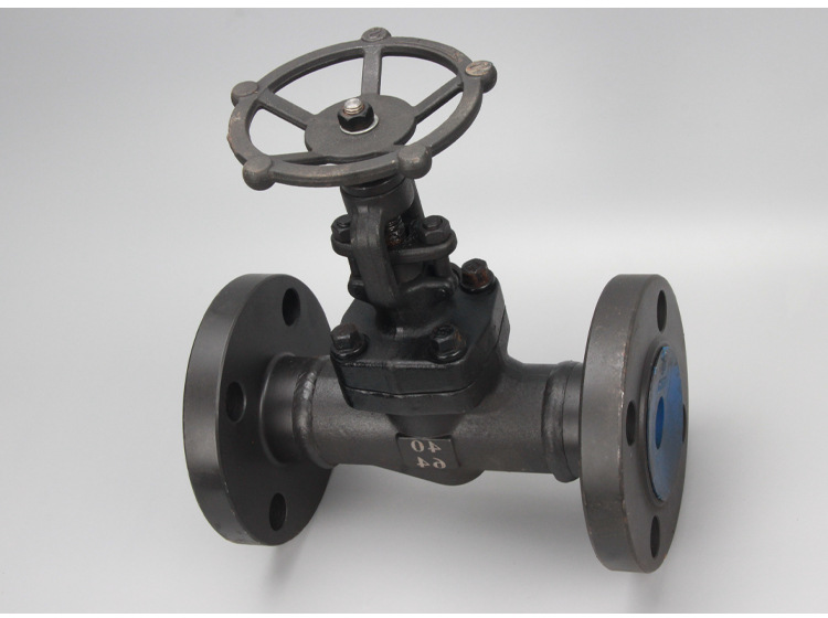 J41H-16C/25C/40C/64C/100C锻钢法兰截止阀A105高压闸阀截止阀-阿里巴巴