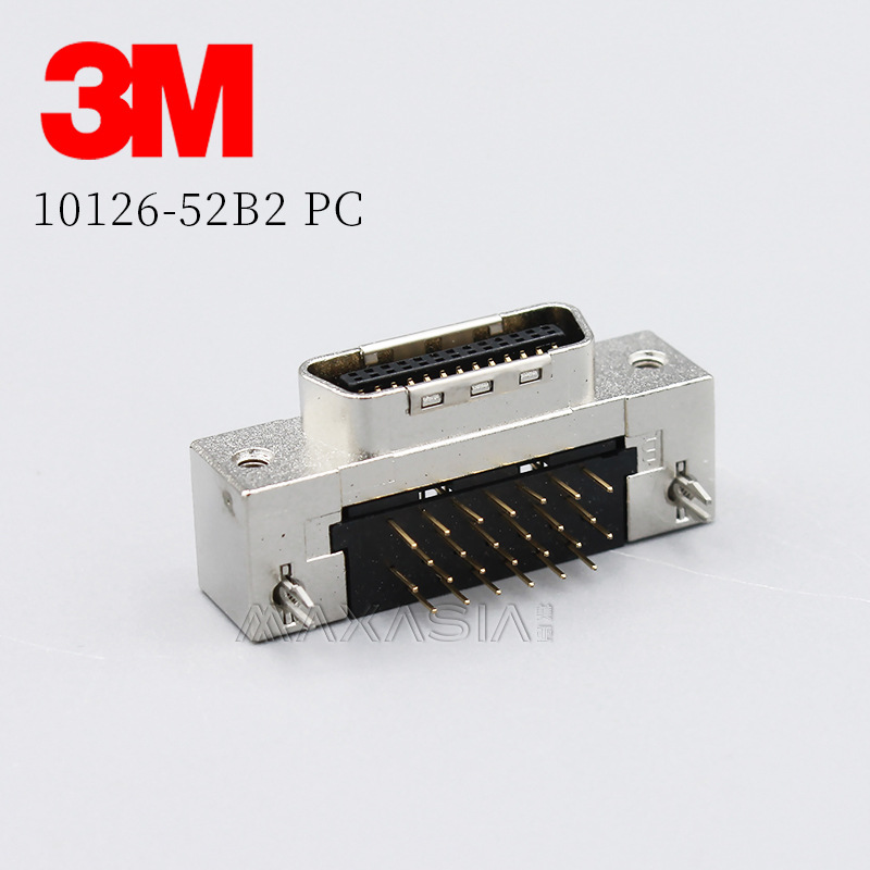 正品现货供应 3M连接器 10126-52B2 PC 插座26Pin-阿里巴巴