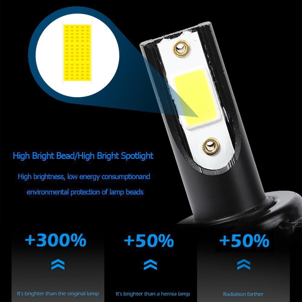 厂家直供C6 led汽车大灯 黑色H7 9005 led车灯 H11H4led车灯灯泡-阿里巴巴