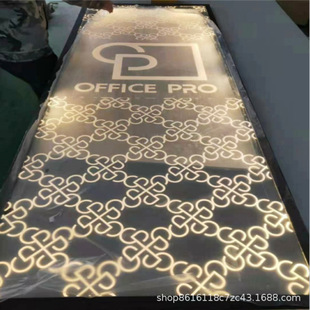 工厂直供LED亚克力导光板 室内外高透明异型亚克力LED发光板灯源-阿里巴巴