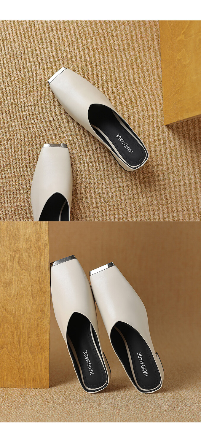 CHIKO Shay Square Toe Block Heels Clogs/Mules Shoes