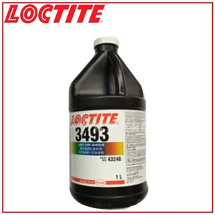 汉高乐泰 LOCTITE 紫外线固化胶 3493 透明，淡稻草色 1L/瓶-阿里巴巴