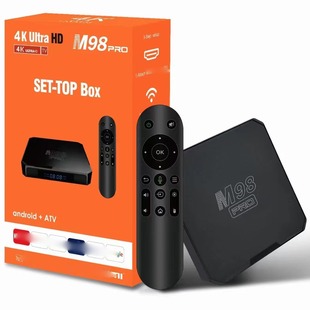 M98 PRO光纤网络电视机顶盒 数显H313网络播放器4K电视盒子TV BOX-阿里巴巴