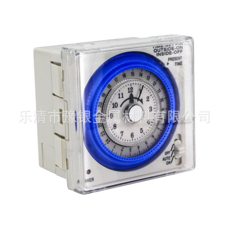 时控开关TB37蓝色扣TB-37 tb37 24小时机械式计时器累时器-阿里巴巴