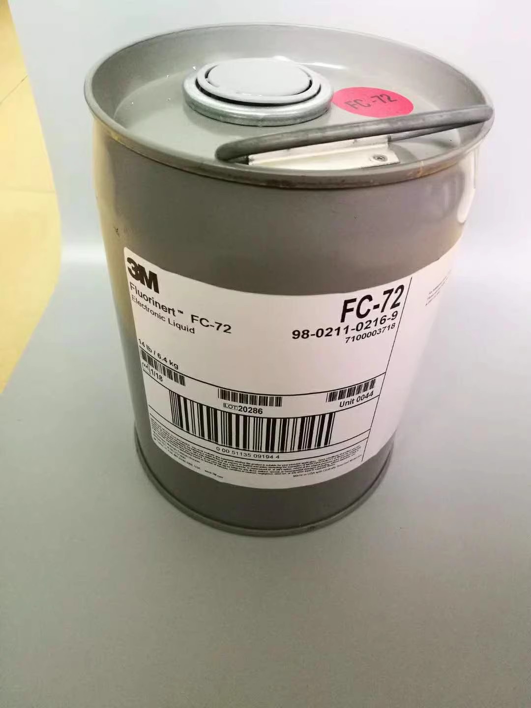 3M FC-72电子氟化液-冷却液-测漏液-14磅，6.3KG/桶-阿里巴巴
