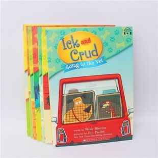 Ick and Crud 胖狗和瘦狗的故事7册儿童英文故事绘本学乐大树系列-阿里巴巴