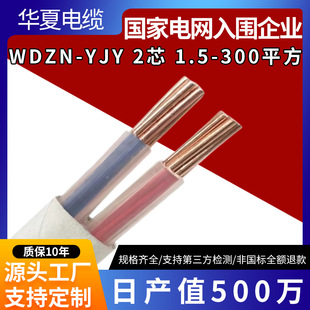 国标铜芯WDZN-YJY/YJE电力电缆2*10/16/25/35/50平方架空导线电线-阿里巴巴