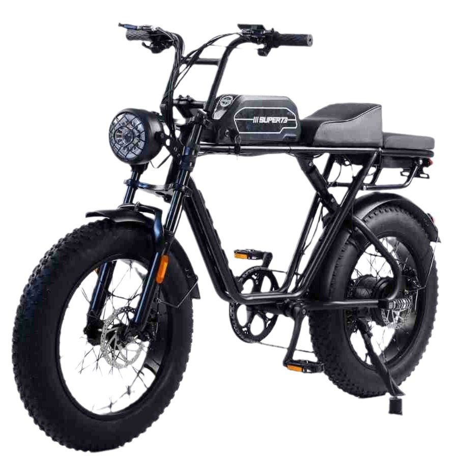SUPER73 electric bicycle retro cross-country Fat Tire lithium battery ...