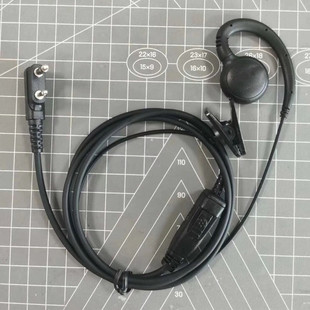 对讲机耳机耳麦耳挂式入耳宝锋K头耳机M头耳机线PMLN5727A-阿里巴巴