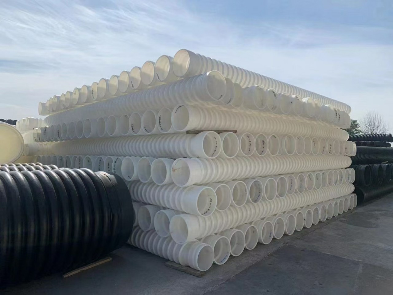 HMPP两次缠绕结构壁管-阿里巴巴