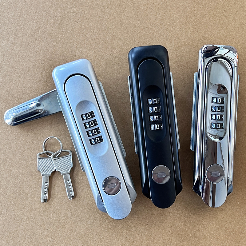 MS819机械密码锁新能源汽车充电桩密码锁电箱锁MS889通信机柜门锁-阿里巴巴
