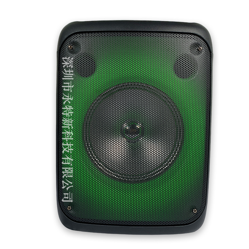 厂家KTS系列 KTS-1579 户外便携式 火焰灯8寸蓝牙音箱-阿里巴巴