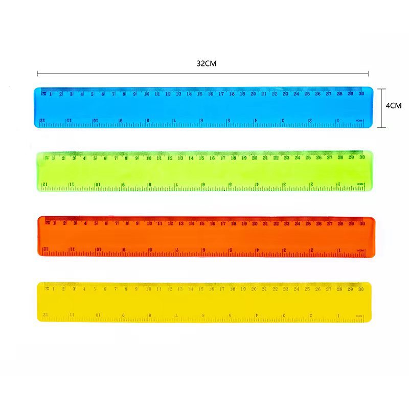 30CM3.8宽加厚软尺 办公美术直尺 柔软K胶可弯曲 30CMPVC软尺现货-阿里巴巴