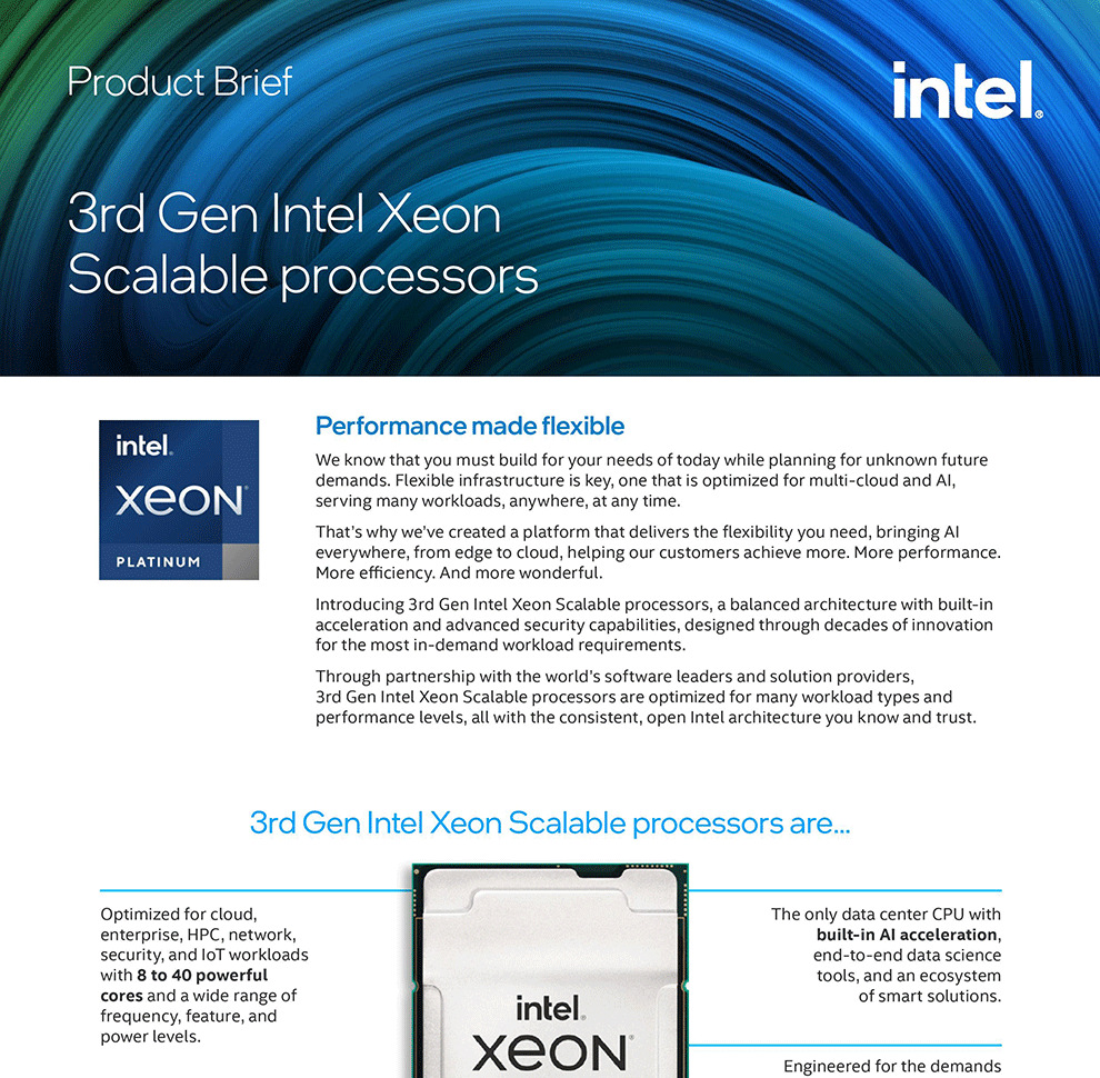 适用Xeon至强三代可扩展服务器cpu LGA4189 针脚 8358(32核64线-阿里巴巴