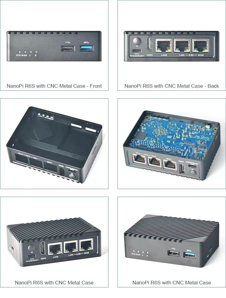 [NanoPi R6S]双2.5G+千兆迷你开发板,,RK3588,8+32GB,支持8K60P-阿里巴巴