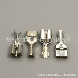 DJ623-A6.3A镀锡端子6.3系列 背部带刺插簧 汽车连接器接线母端子-阿里巴巴