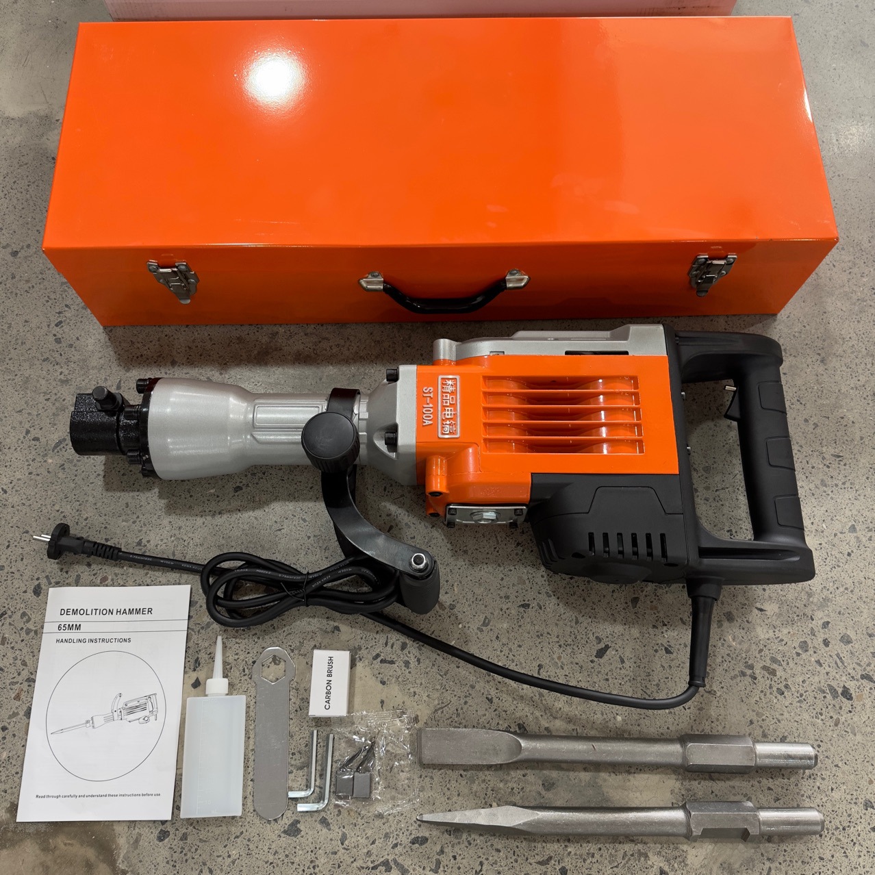 100A Demolition Jack Hammer Rock Concrete Pick Breaker Drill-阿里巴巴