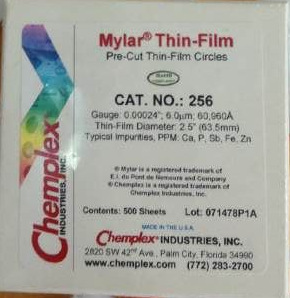 chemplex样品薄膜256迈拉膜XRF样品膜EDX样品薄膜EDX薄膜-阿里巴巴