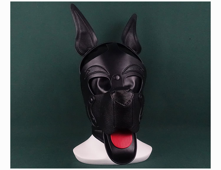 K9狗奴套装情趣头套女sm狗头套角色扮演cos情趣道具男士情趣面具-阿里巴巴
