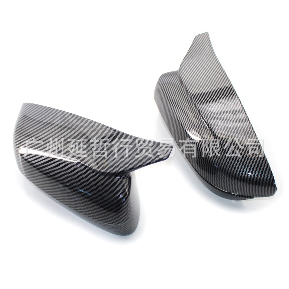 适用宝马G20 G30 G31 G28亮黑水转印牛角倒车镜后视镜镜壳外壳镜-阿里巴巴