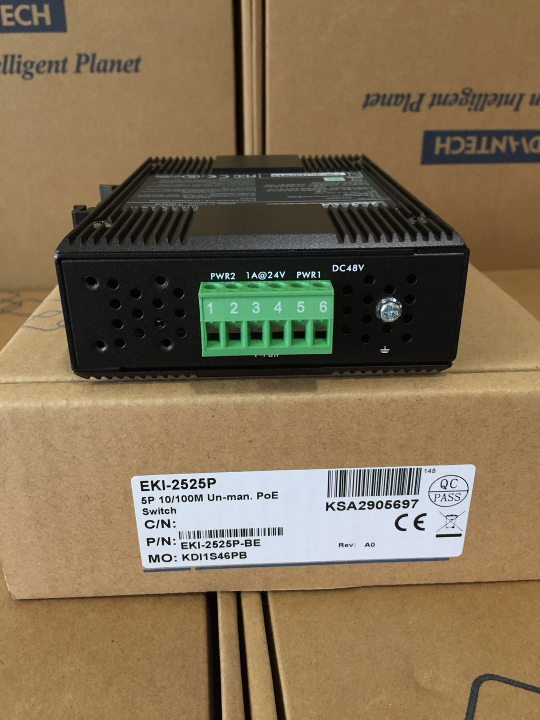 研华5端口交换机，PoE端口/EKI-2525P/EKI-2525PA/工业级宽温-阿里巴巴