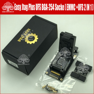 原装正品EasyJTAG Plus Box BGA254 EMMC座子 BGA UFS254 Socket-阿里巴巴