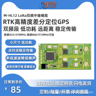 厘米级高精度RTK差分GPS定位模块lora双频中继转发无人车无人机-阿里巴巴
