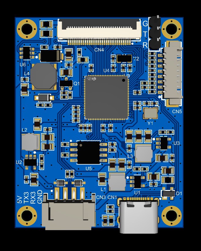 USB转mipi驱动板 USB一线通 7寸 8寸10.1寸 长条屏 USB显示器-阿里巴巴