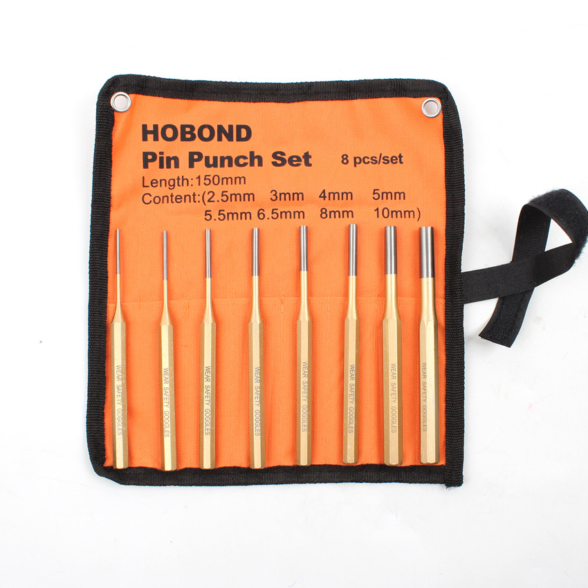 销冲8件套IMPA613080整体淬火处理/Pin Punch Se平头冲圆柱冲-阿里巴巴