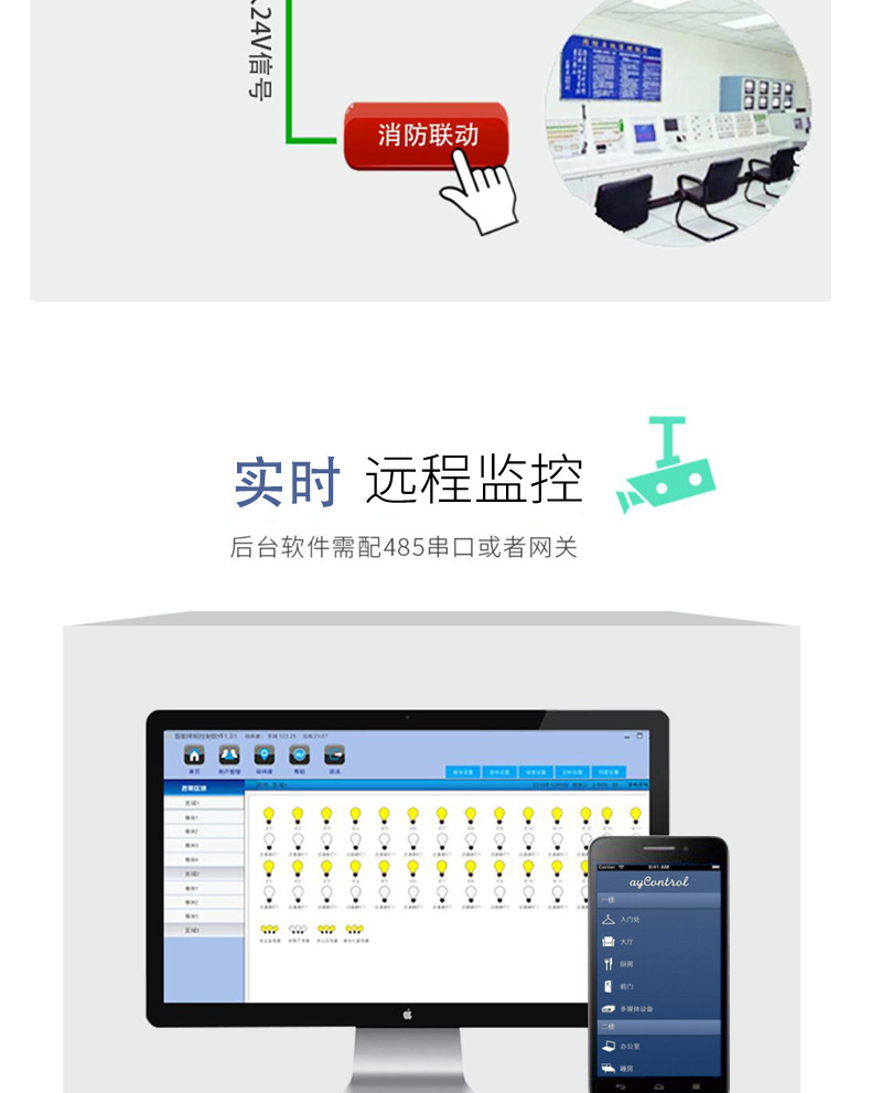 安科瑞ASL200智能照明控制系统 ALIBUS智能照明控制系统-阿里巴巴