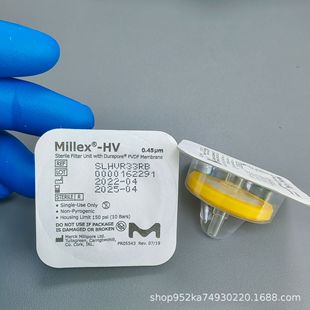 Millipore一次性灭菌针头过滤器33mm0.45μm PVDF膜 SLHVR33RB-阿里巴巴
