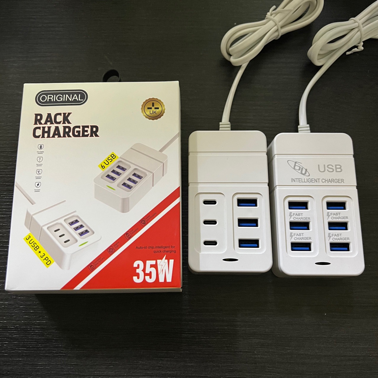 新款排插充电器6usb多口pd手机充头延长线快充插座安卓通用35w-阿里巴巴