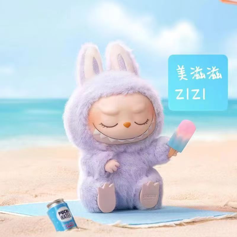 现货POPMART泡泡玛特马卡龙二代labubu坐坐派对搪胶毛绒祖国版盲-阿里巴巴