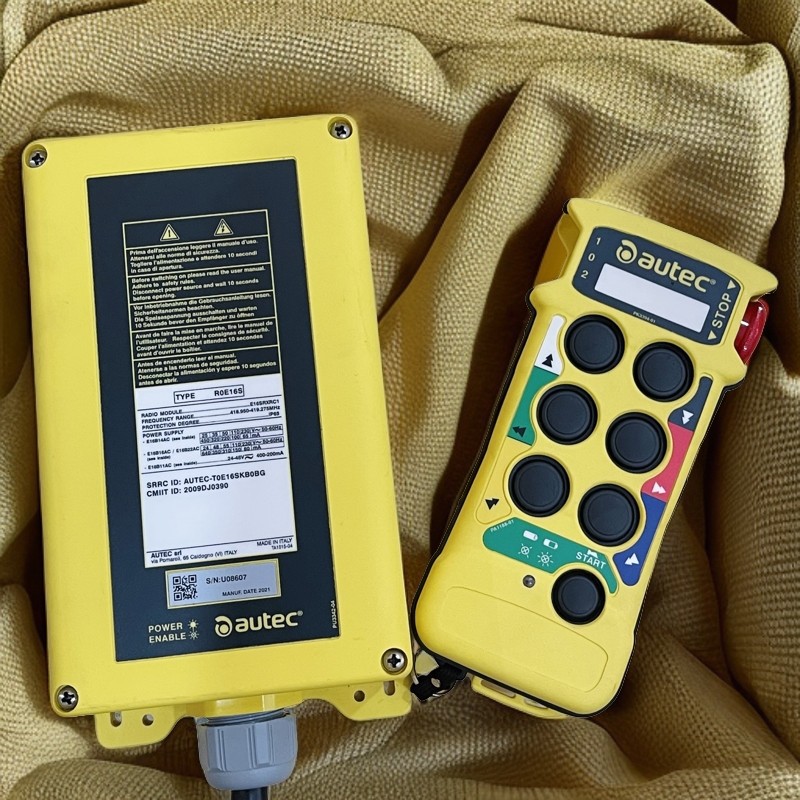 意大利法兰泰克奥泰克autec无线遥控器天车行车2个档无线遥控器-阿里巴巴