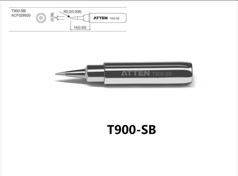 ATTEN安泰信T900烙铁头AT937焊咀938D烙铁嘴8586 936电洛铁头969-阿里巴巴