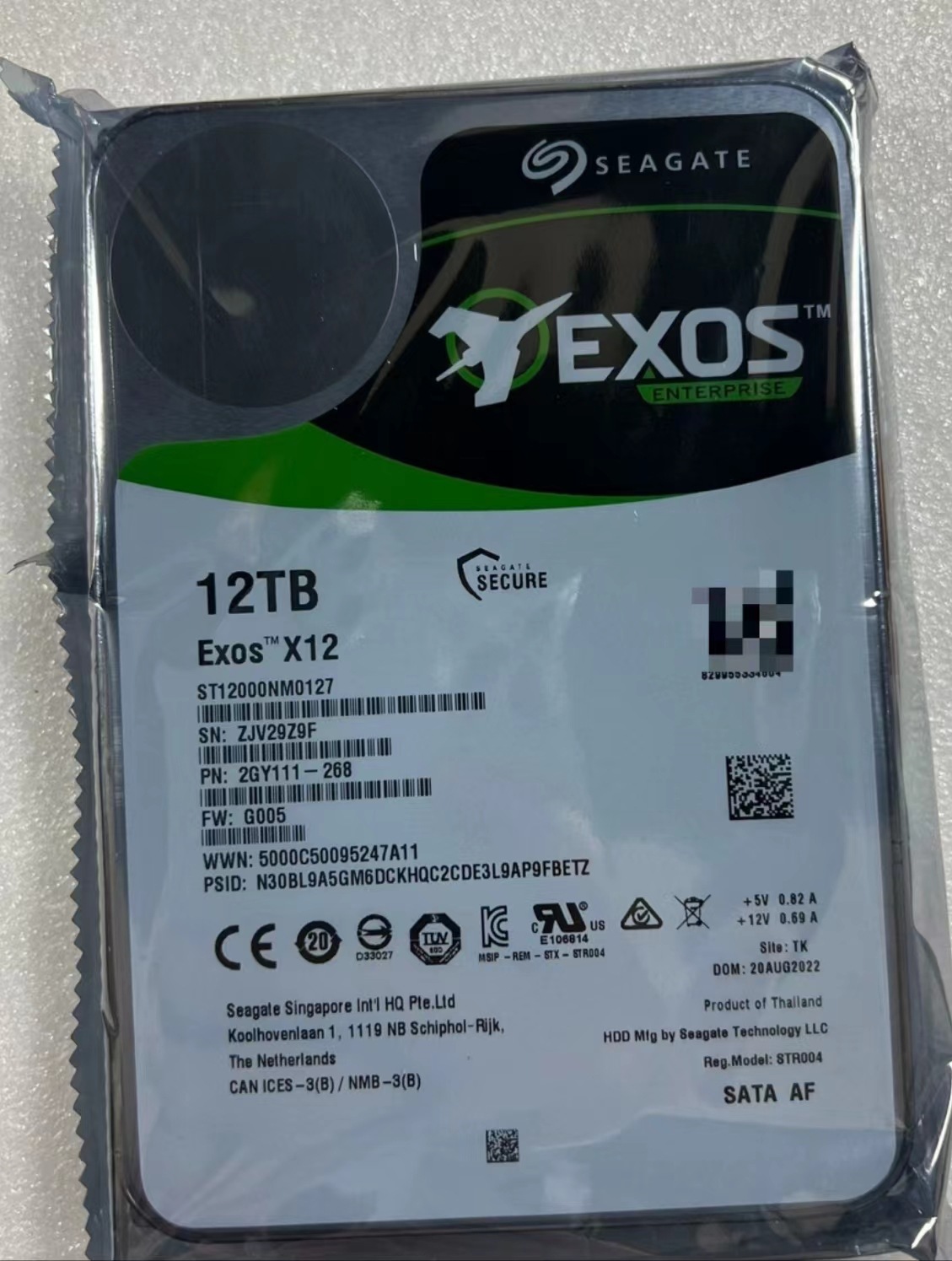 12TB银河企业级氦气ST12000NM0127监控NAS阵列12T台-阿里巴巴