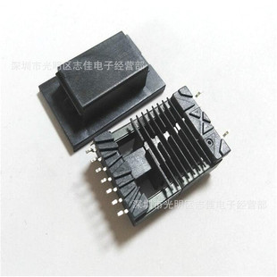 EEL19变压器骨架EEL19电木骨架EEL19多槽骨架外壳 BOBBIN 贴片4+7-阿里巴巴